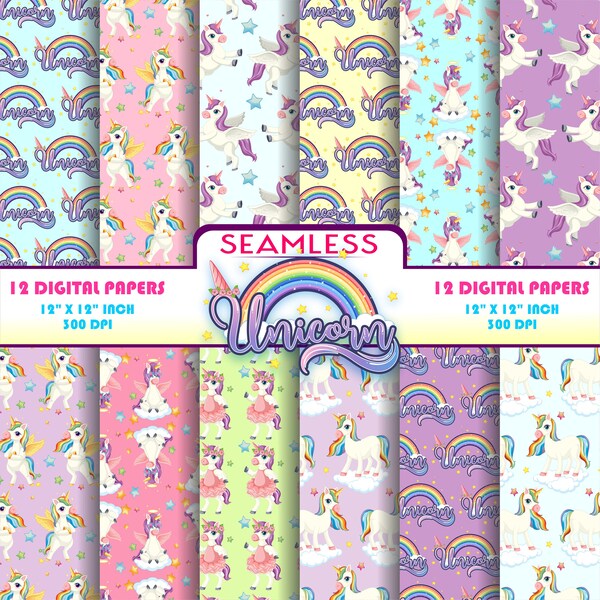 Unicorn Papers - Etsy