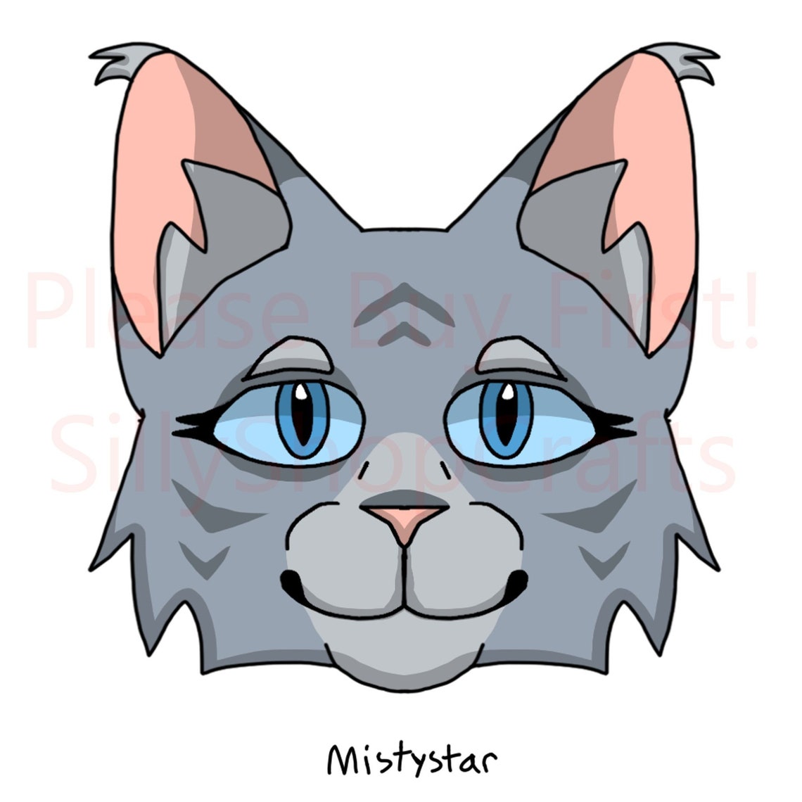 Warrior Cats Stickers: Clan Leaders Pngs - Set 2 - (instant Download ...