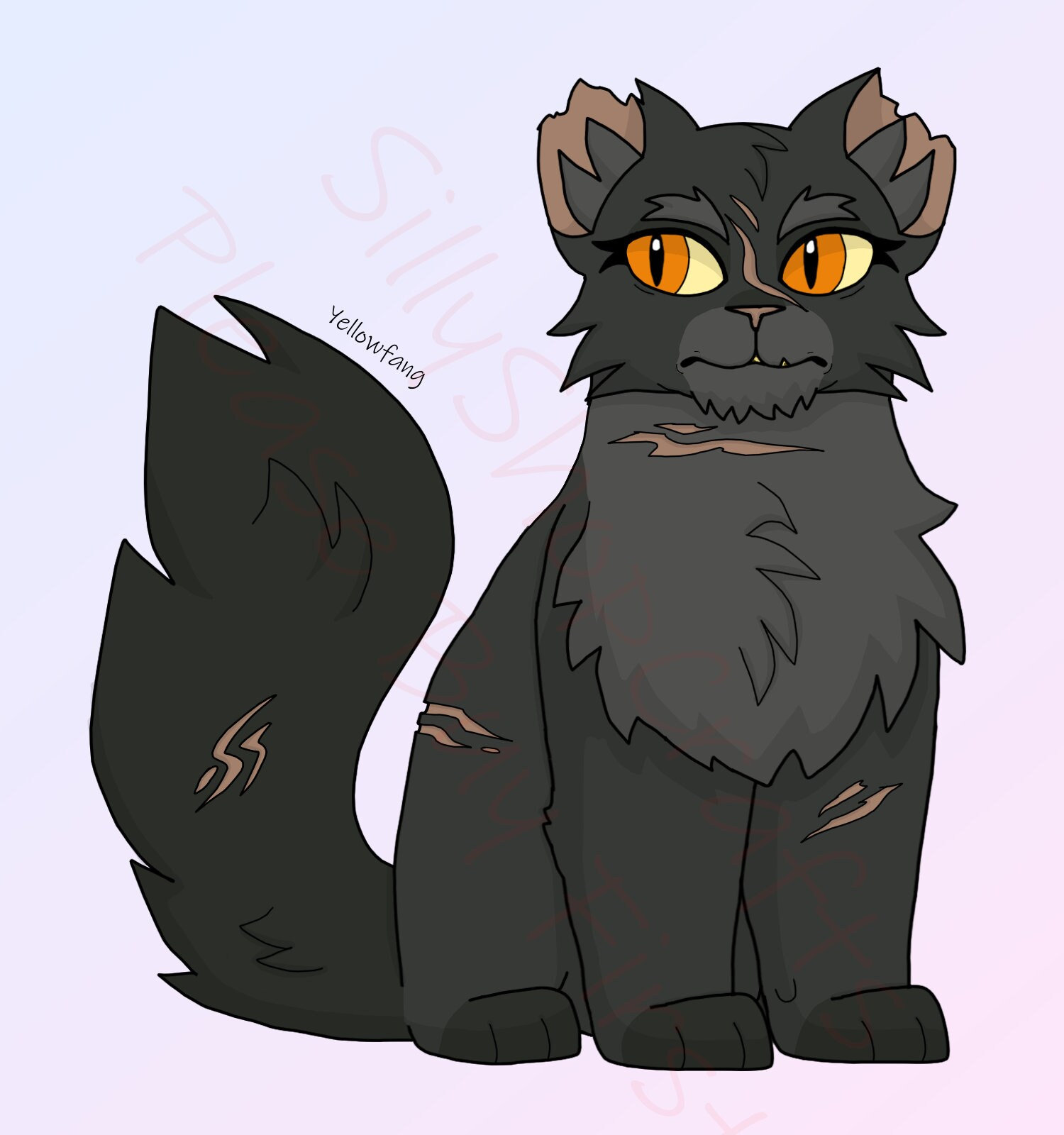 Warrior Cat Yellowfang