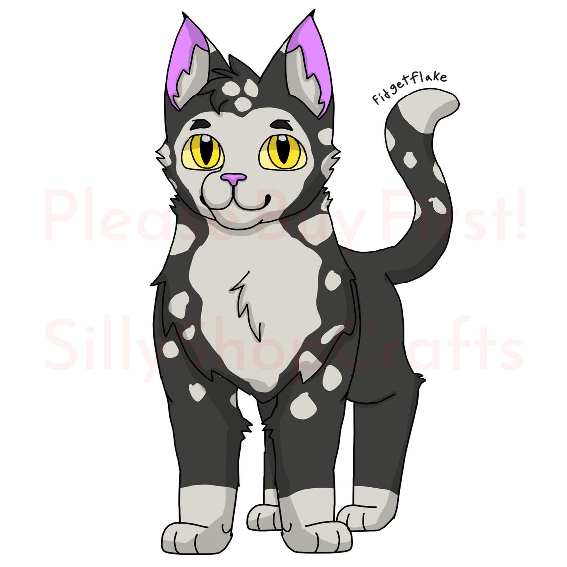 Warrior Cats SVG Digital Stickers INSTANT DOWNLOAD: Skyclan Medicine ...