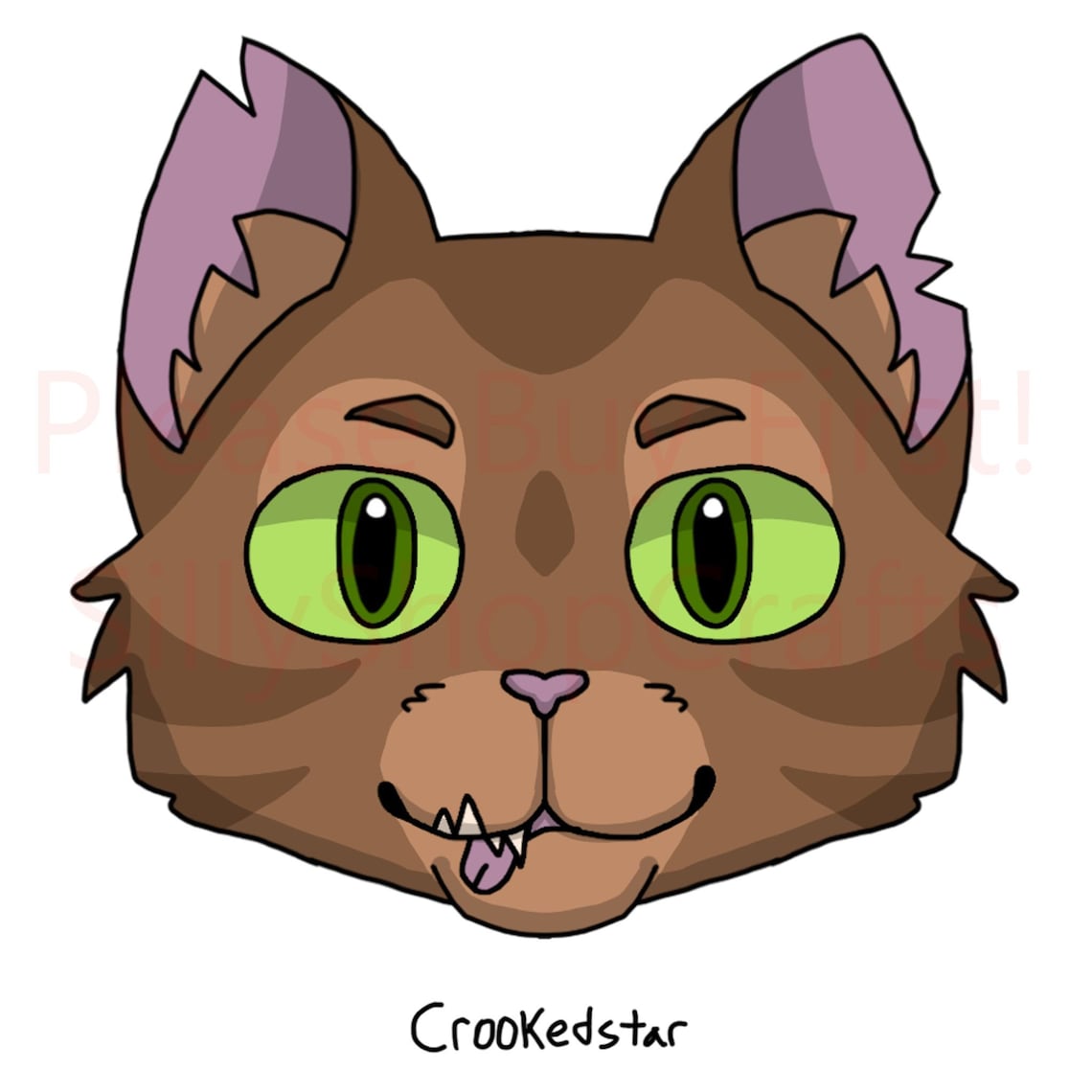 Warrior Cats Stickers: Clan Leaders Pngs - Set 2 - (instant Download ...