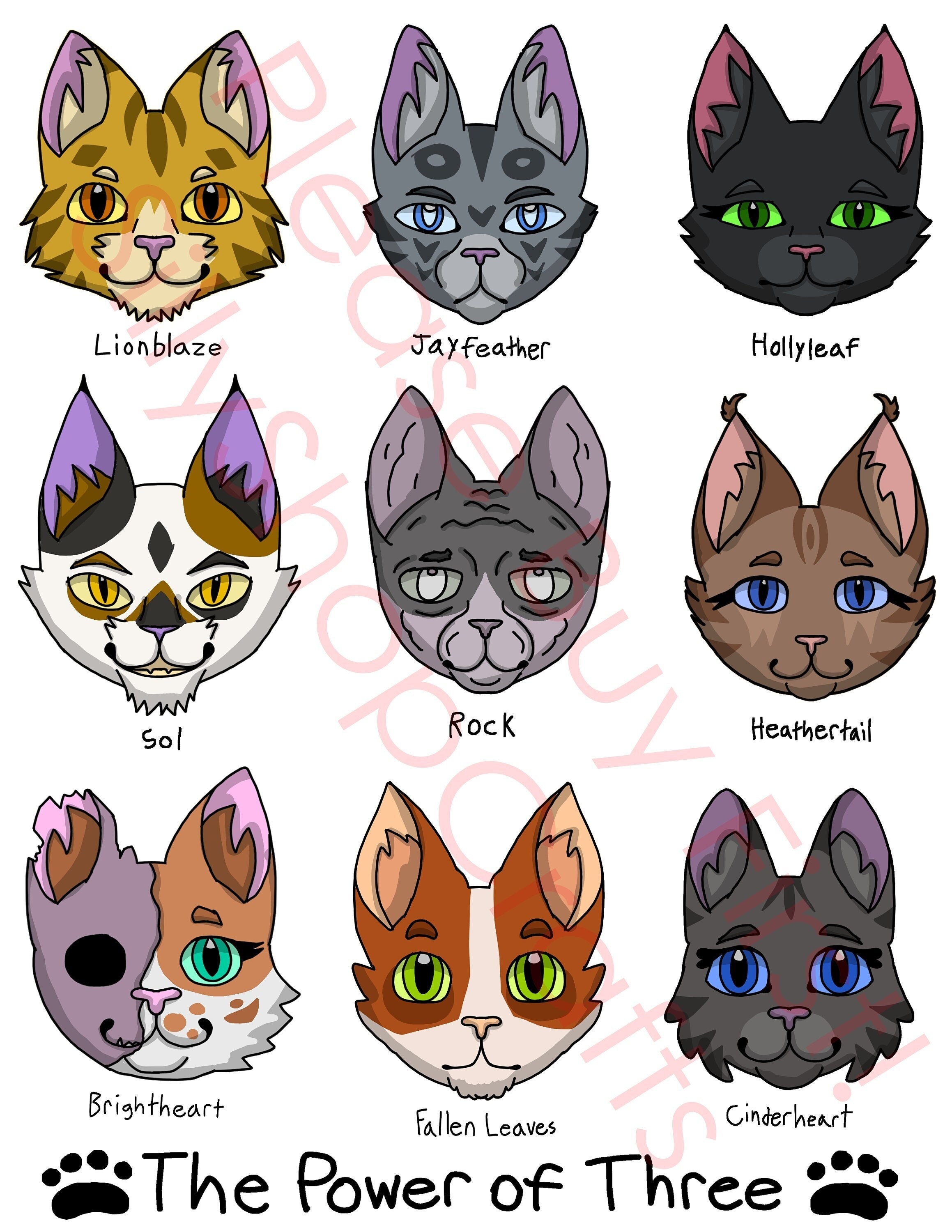 Lionblaze And Heathertail