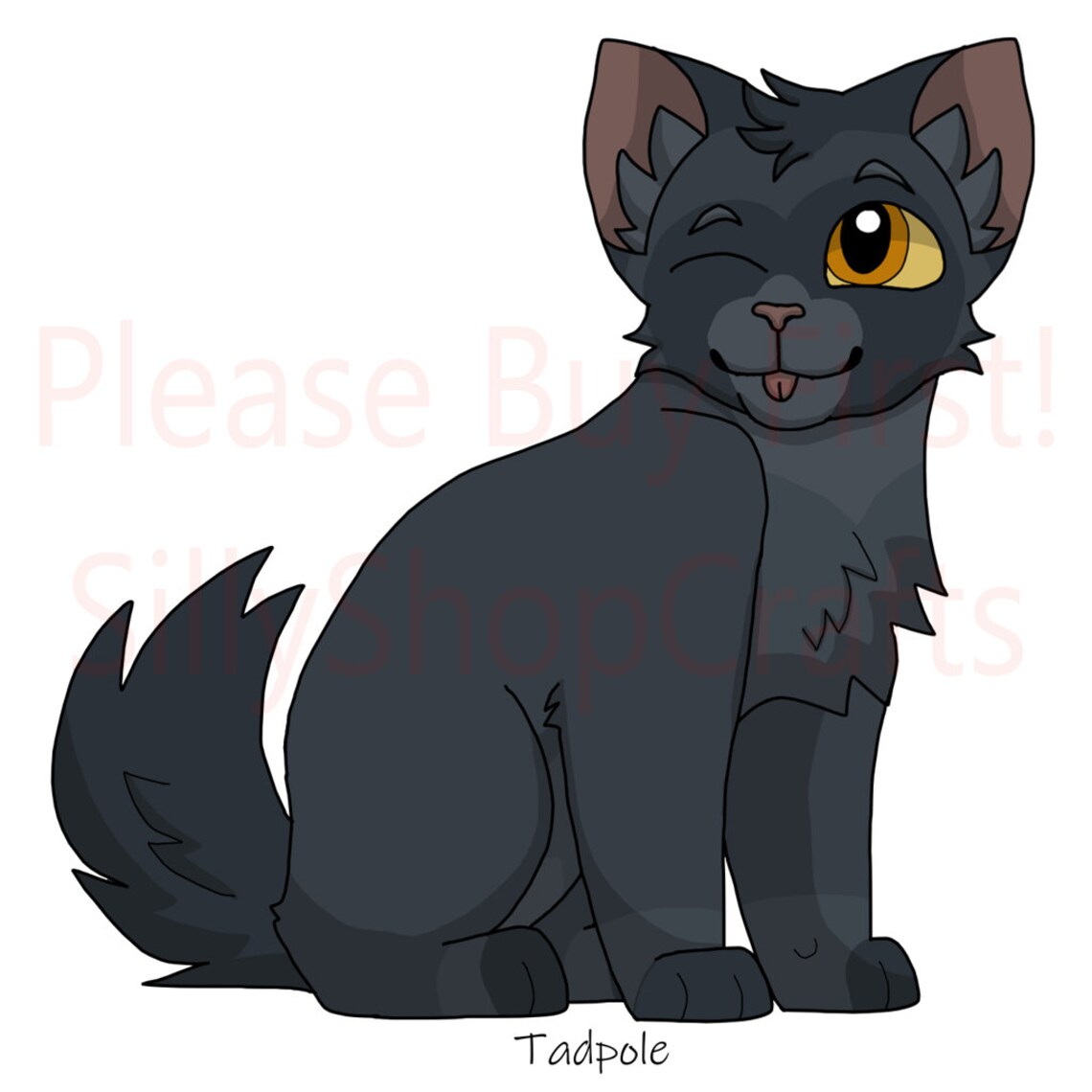 Warrior Cats Kits Stickers: Snowkit, Mosskit, Rowankit, Tadpole ...