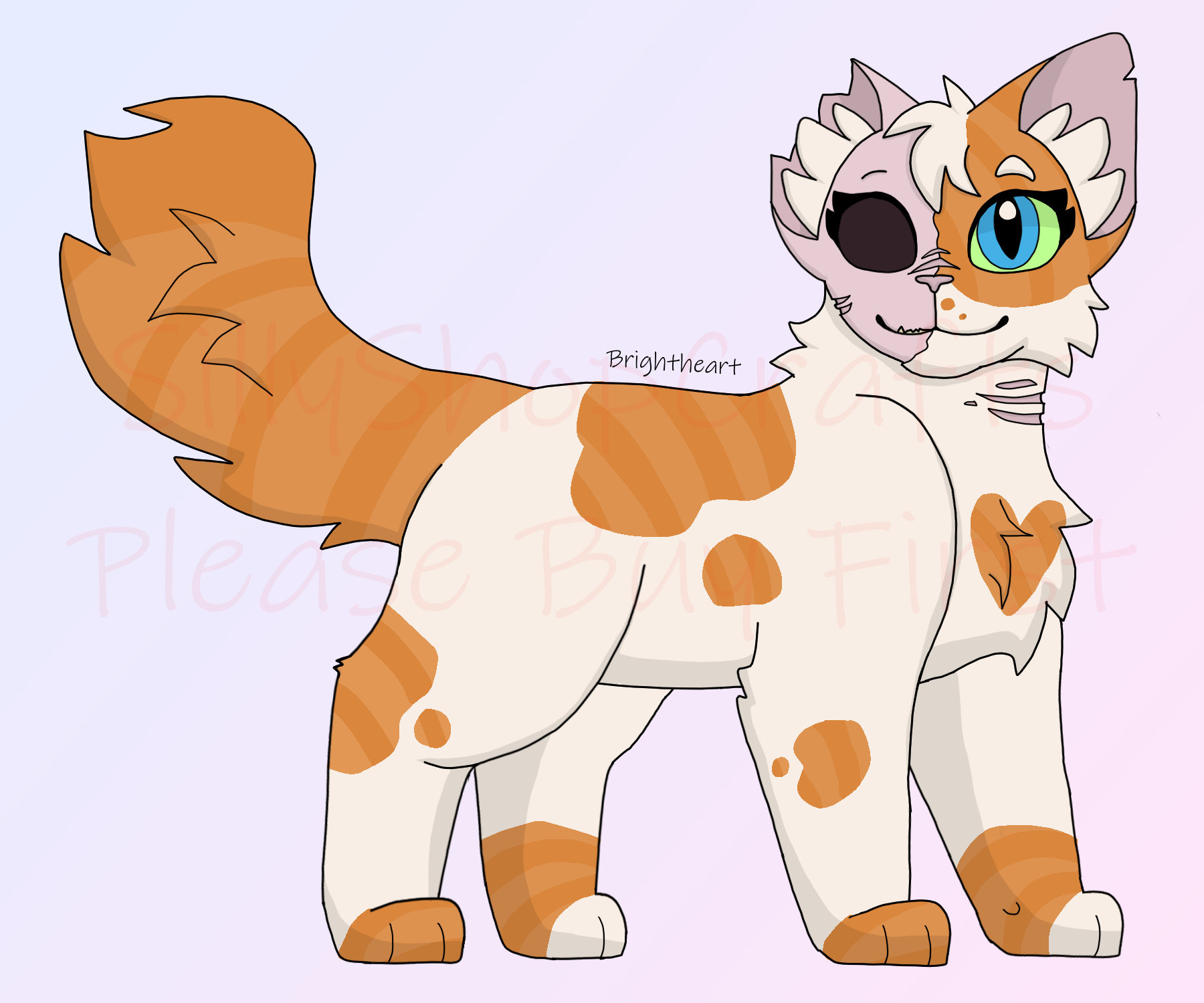 Warriors Cats Of The Clans Brightheart