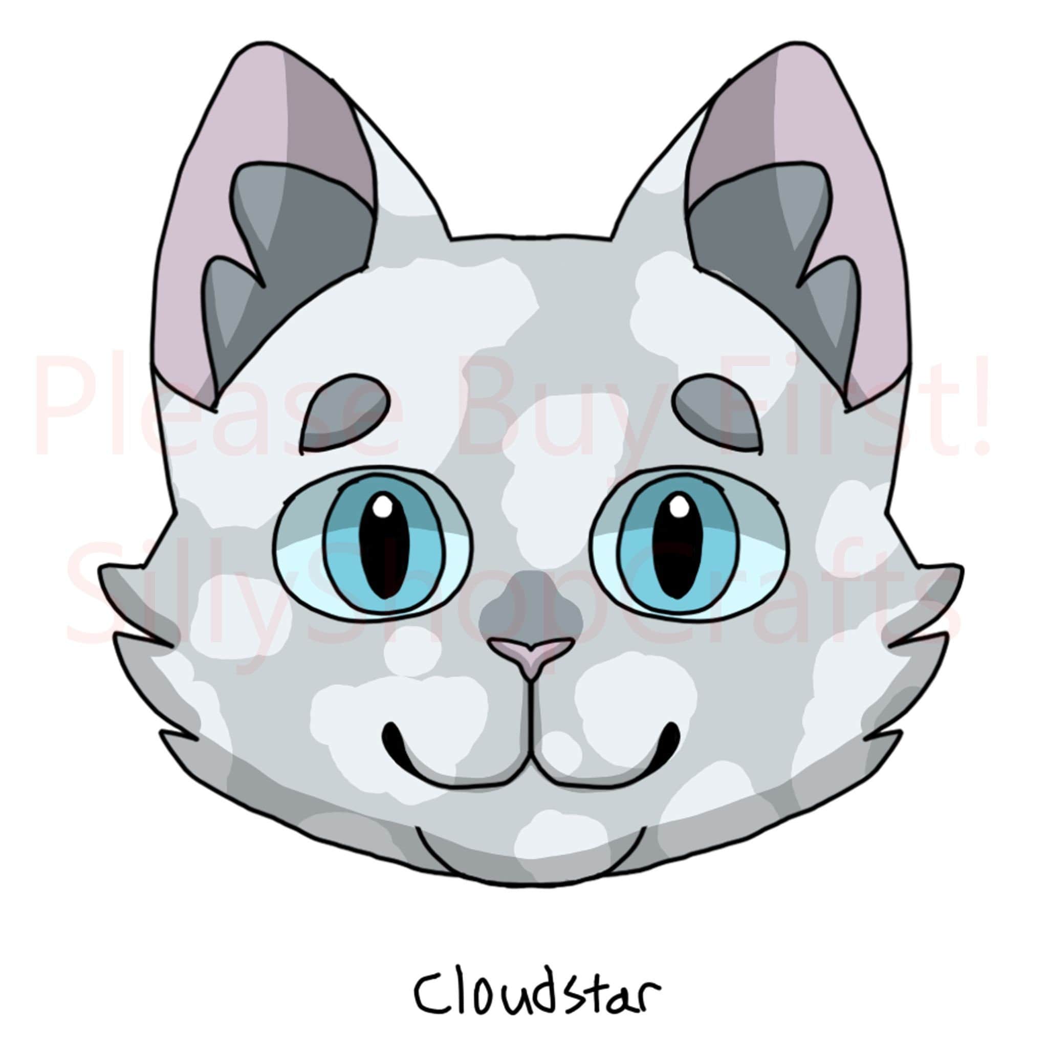 Warrior Cats Stickers: Clan Leaders Pngs - Set 2 - (instant Download ...