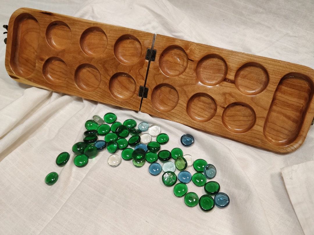 Handmade Cherry Mancala Board - Etsy