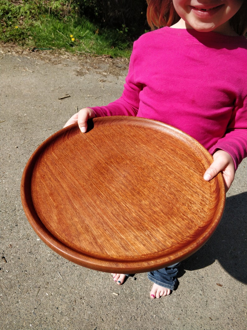 Deep Lip Solid Wood Plates - Etsy