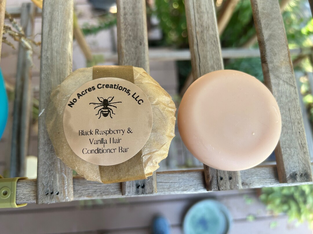 Black Raspberry & Vanilla Hair Conditioner Bar - Etsy