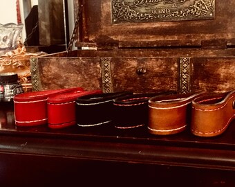 Chanupa bag Fringed leather pipe bag with beaded bear totem