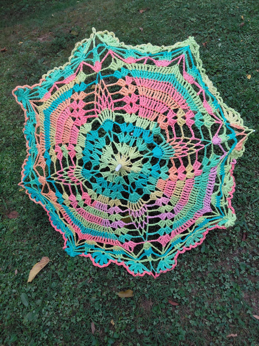 Crochet Whimsical Fairyland Parasol - Etsy