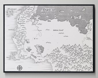 Map of Ravka grishaverse Shadow and Bone | Etsy Canada