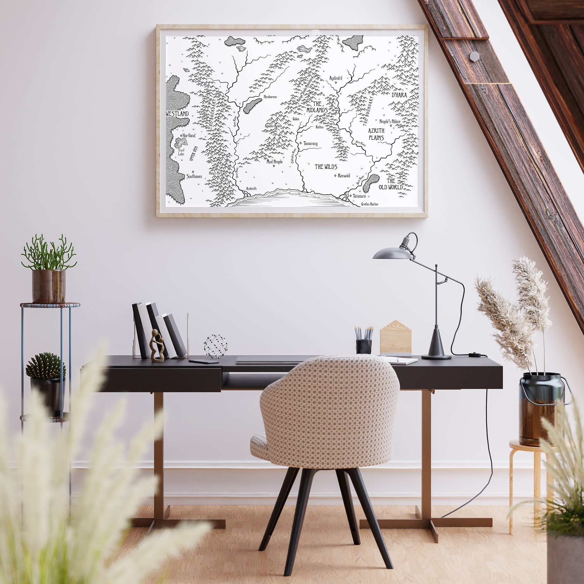 Map From the Sword of Truth - Etsy