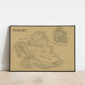 Exandria Map Series: Tal'dorei Marquet Wildemount Issylra - Etsy
