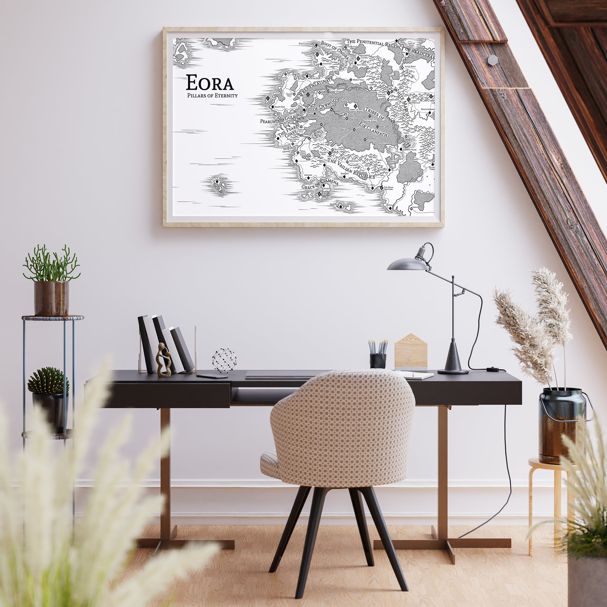 Map of Eora: Pillars of Eternity - Etsy Canada