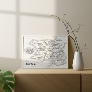 Map of Prydain - Etsy