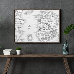 Map of Ravka (grishaverse) Shadow and Bone - Etsy Canada