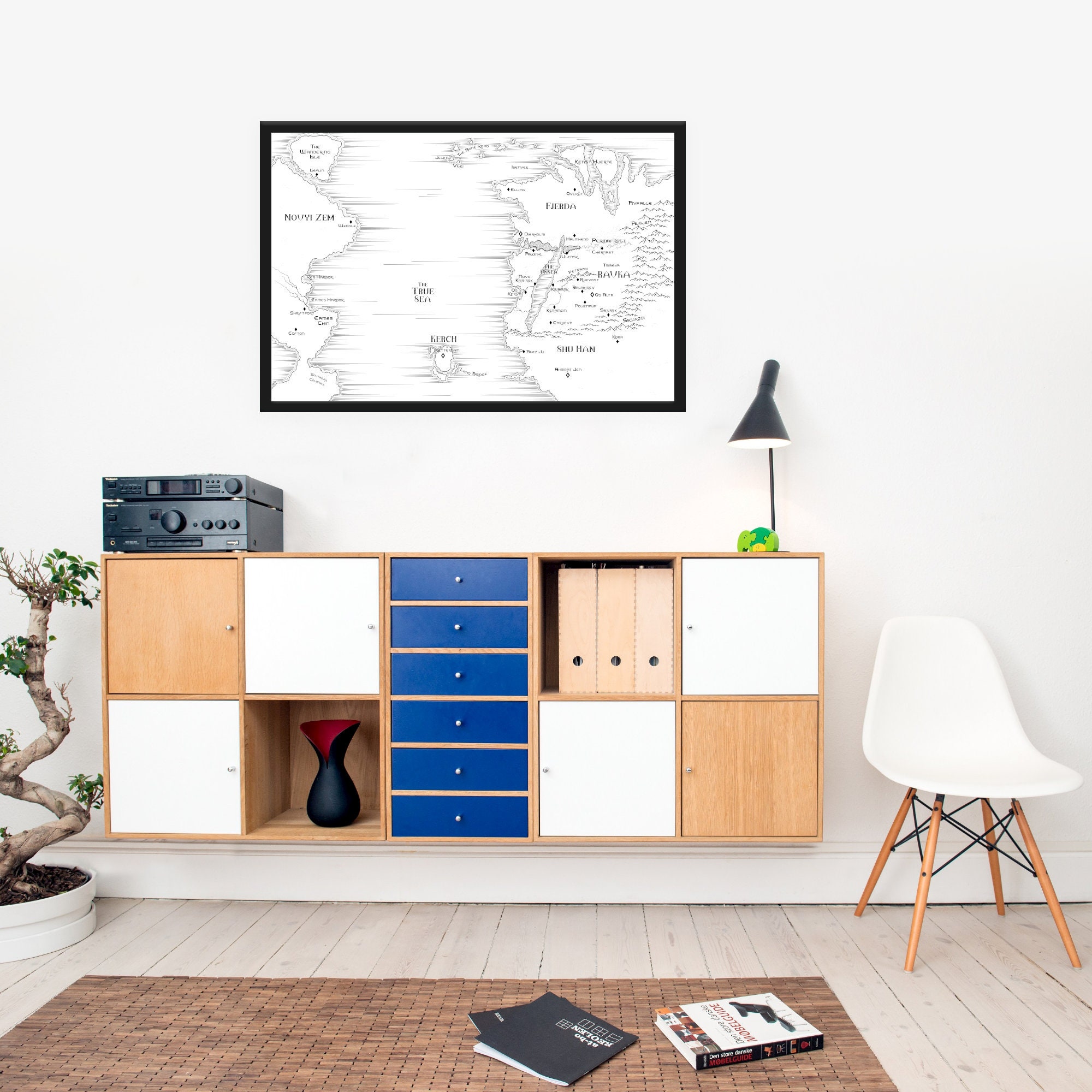 Map of Ravka grishaverse Shadow and Bone | Etsy