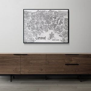 Map of Caraval - Etsy