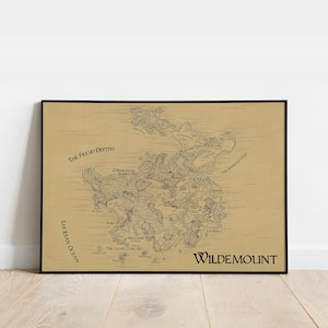 Exandria Map Series: Tal'dorei | Marquet | Wildemount | Issylra - Etsy