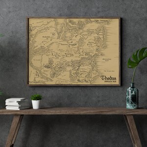 Map of Thedas: Dragon Age - Etsy