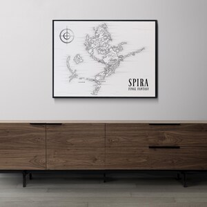 Map of Spira: Final Fantasy X - Etsy