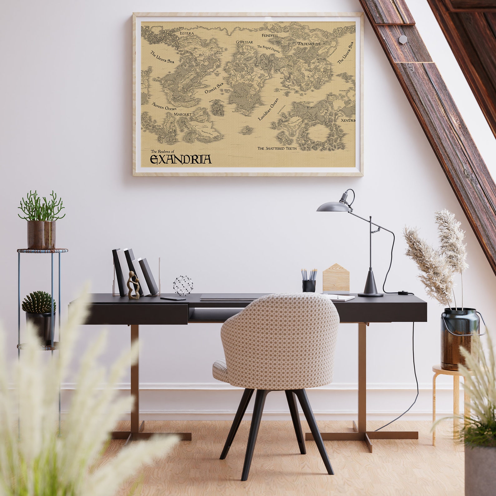 Map of Exandria Expanded - Etsy