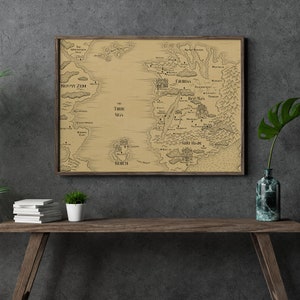 Map of Ravka (grishaverse) Shadow and Bone - Etsy Canada