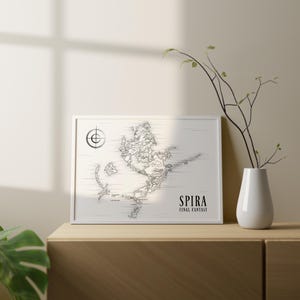 Map of Spira: Final Fantasy X - Etsy