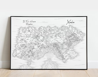 Dragon Prince Map - Etsy