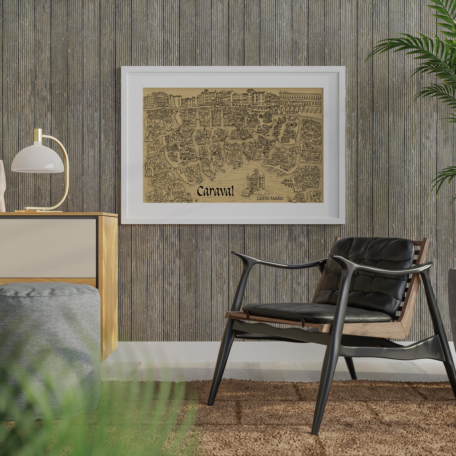 Map of Caraval - Etsy