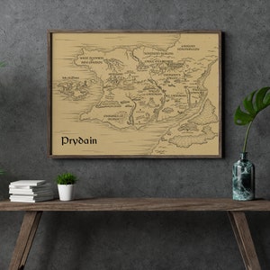 Map of Prydain - Etsy