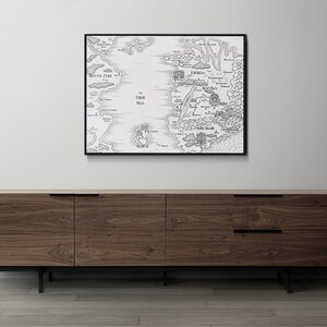 Map of Ravka (grishaverse) Shadow and Bone - Etsy Canada