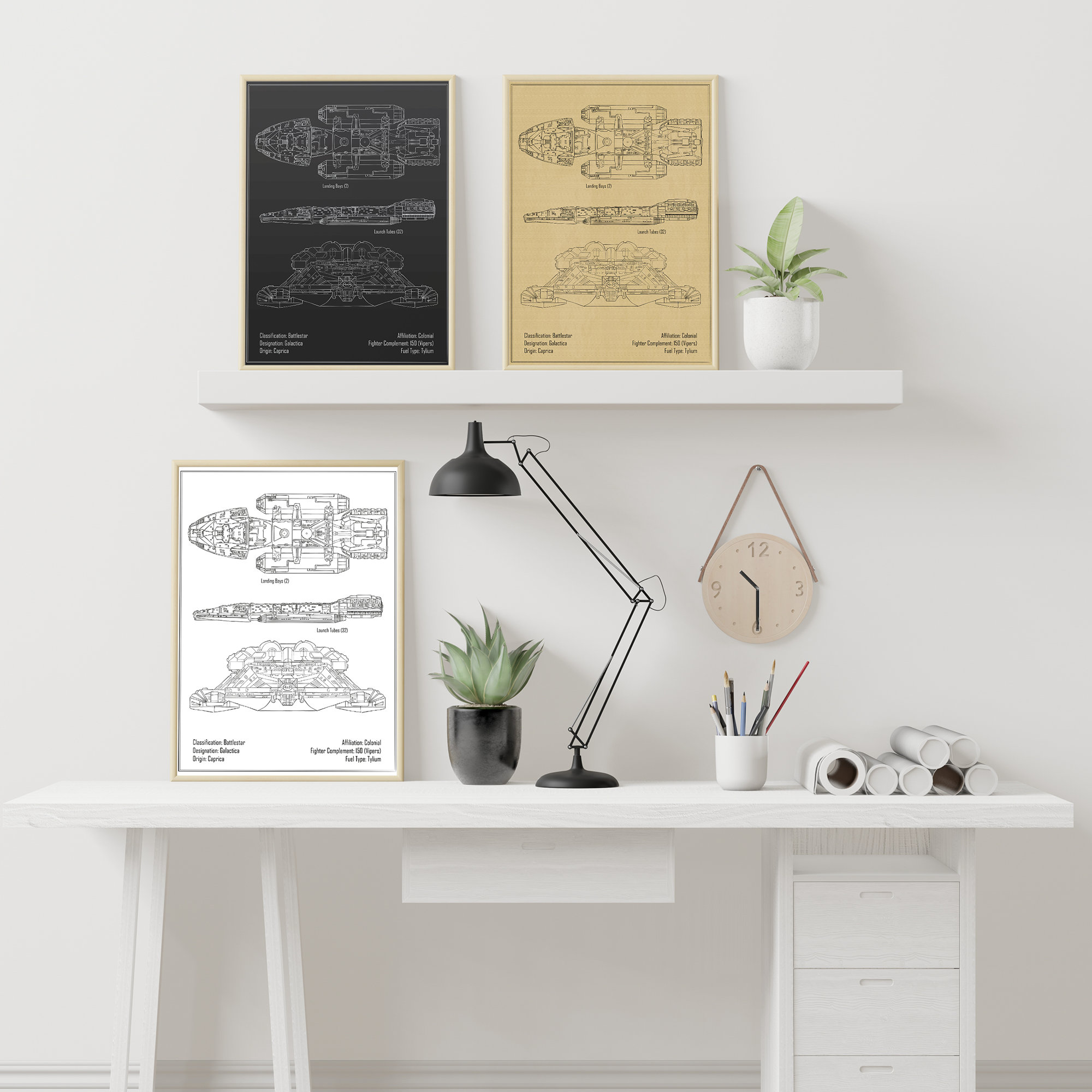 Map of Battlestar Galactica - Etsy