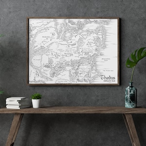Map of Thedas: Dragon Age - Etsy