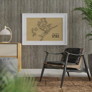 Map of Spira: Final Fantasy X | Etsy