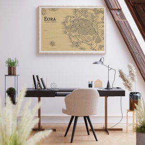 Map of Eora: Pillars of Eternity - Etsy Canada