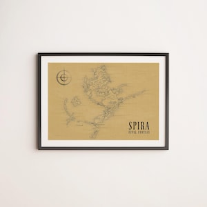 Map of Spira: Final Fantasy X - Etsy
