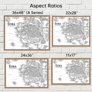 Map of Eora: Pillars of Eternity - Etsy Canada