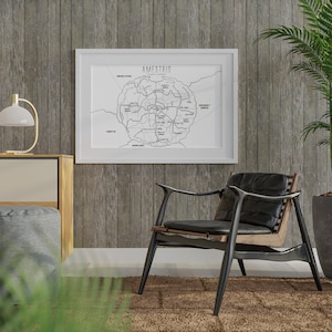 Map of Amestris: Fullmetal Alchemist - Etsy