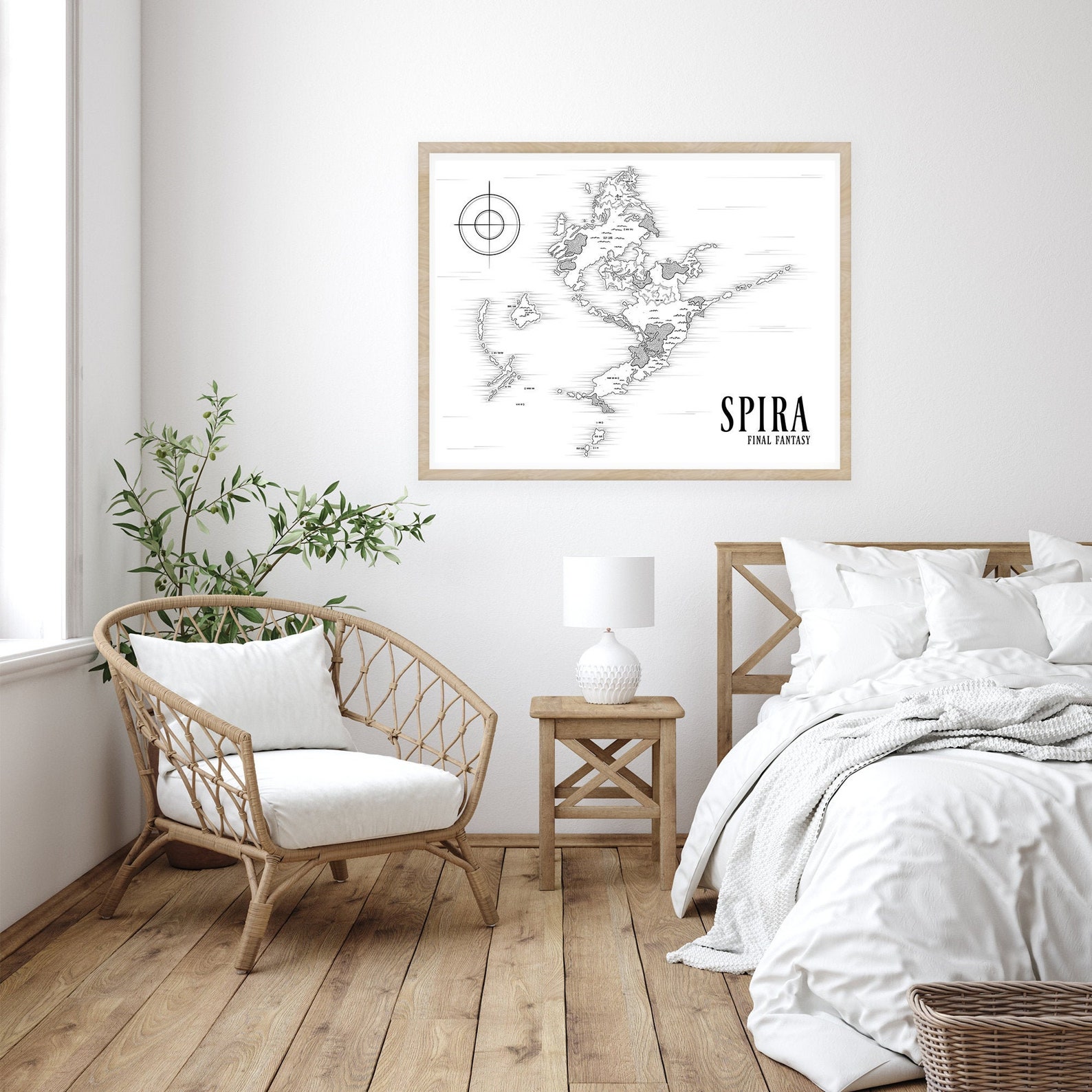 Map of Spira: Final Fantasy X | Etsy