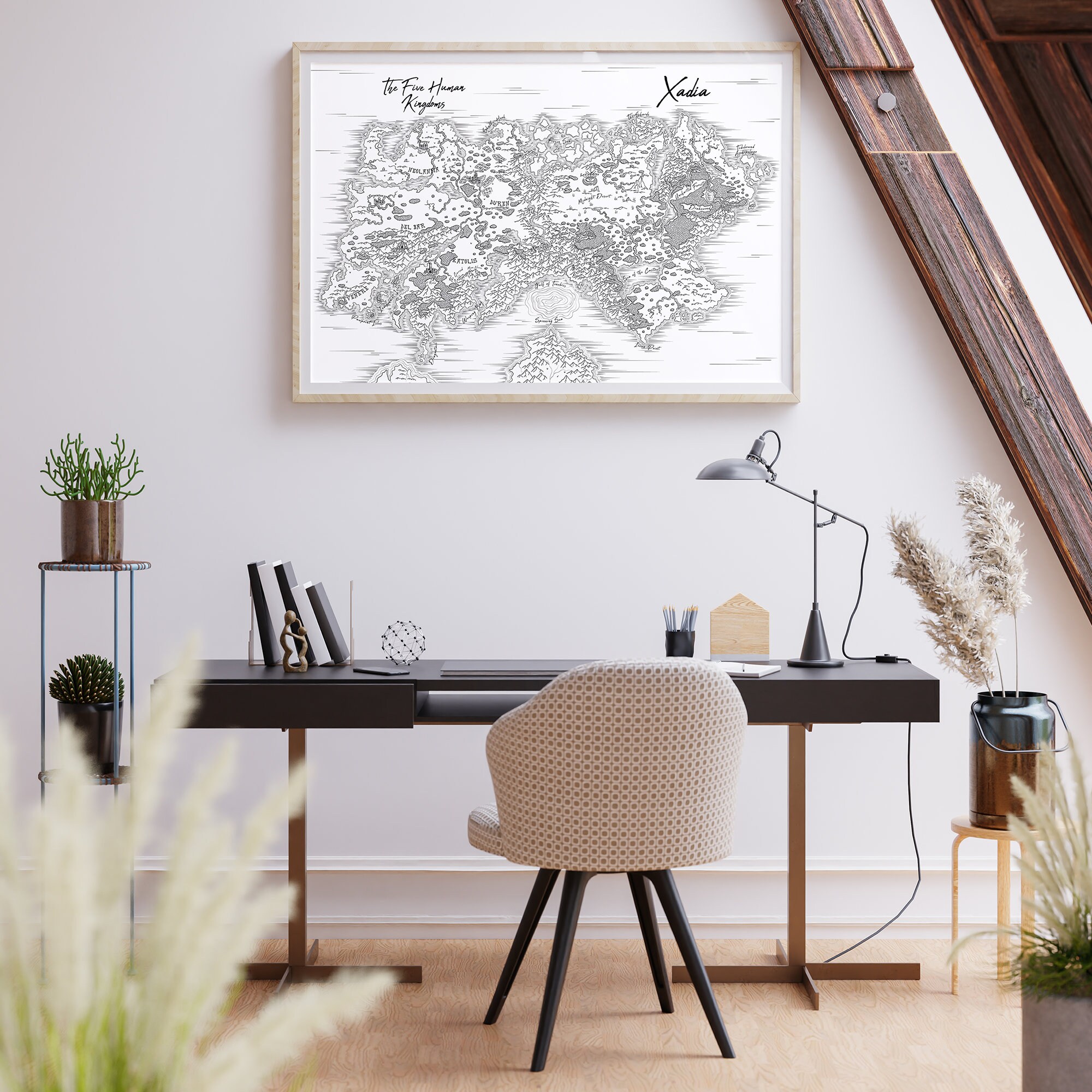 Map From Dragon Prince xadia Five Human Kingdoms - Etsy Canada