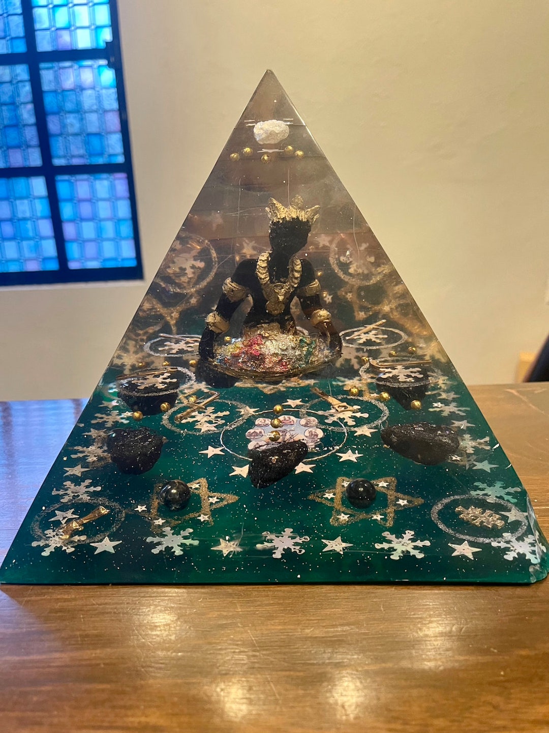 Santeria Shango Chango Macho Praying Altar Pyramid - Etsy