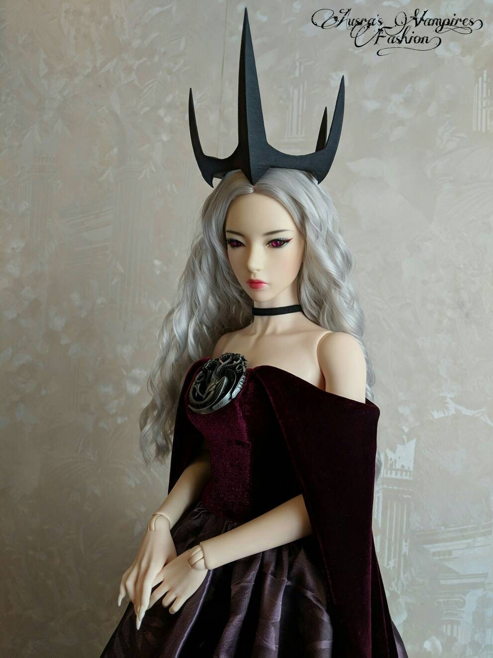 Queen of Dragons BJD Outfit for Iplehouse S.I.D Theme: "game of Thotnes ...