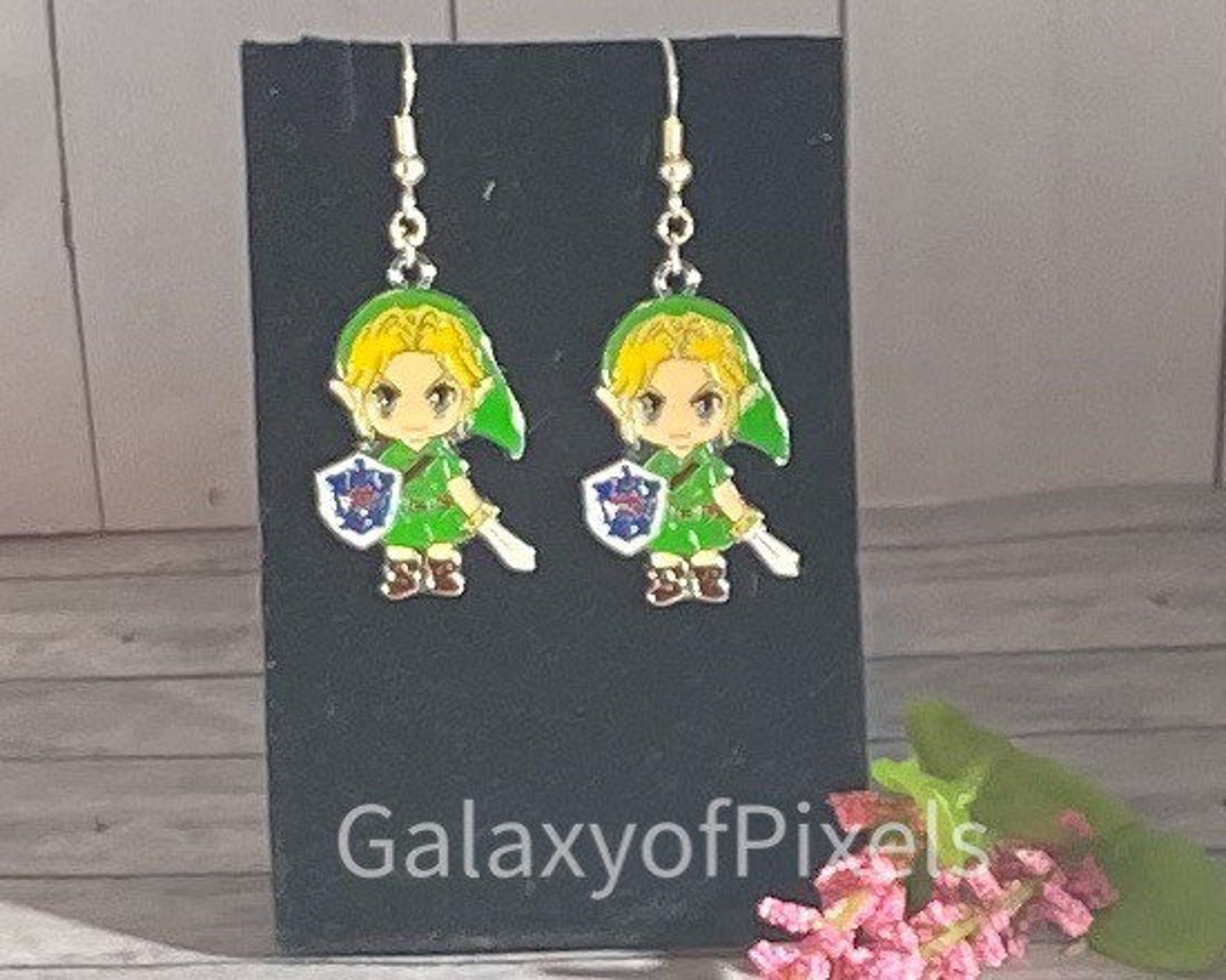Zelda's Young Link Charm Dangle Earrings - Etsy