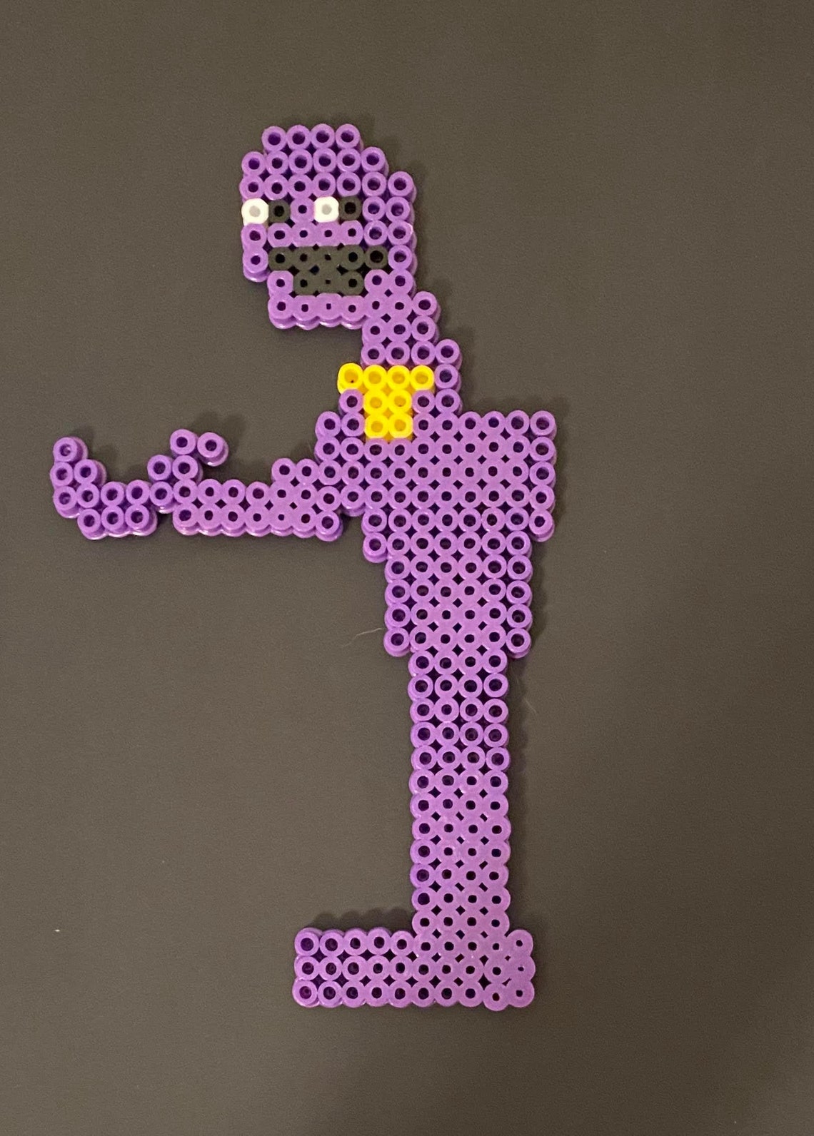 Purple Guy William Afton Inspired Beaded Sprites Perler Wall Etsy
