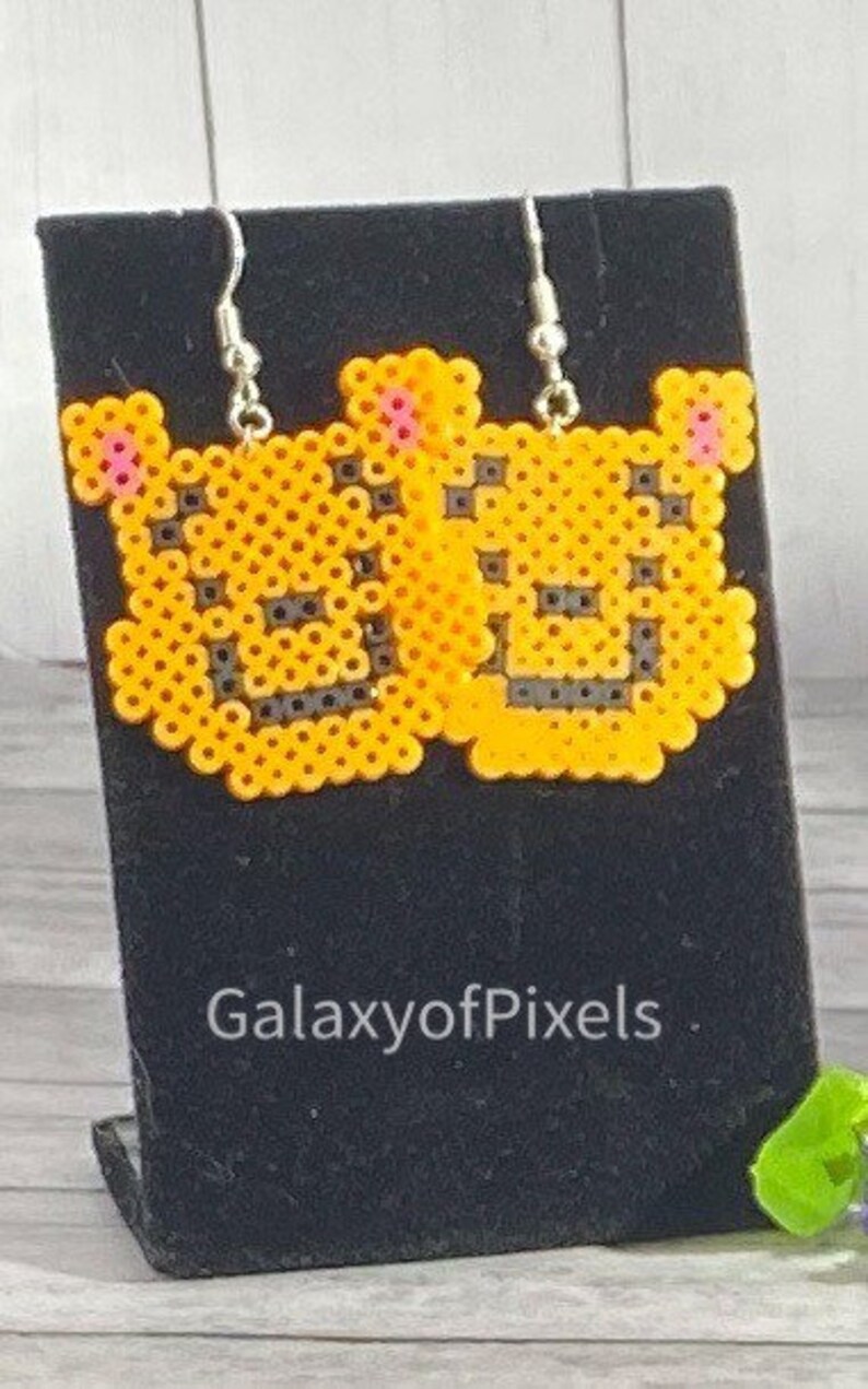 Piglet Pooh & Tigger Inspired Dangle Mini Perler/ Artkal - Etsy