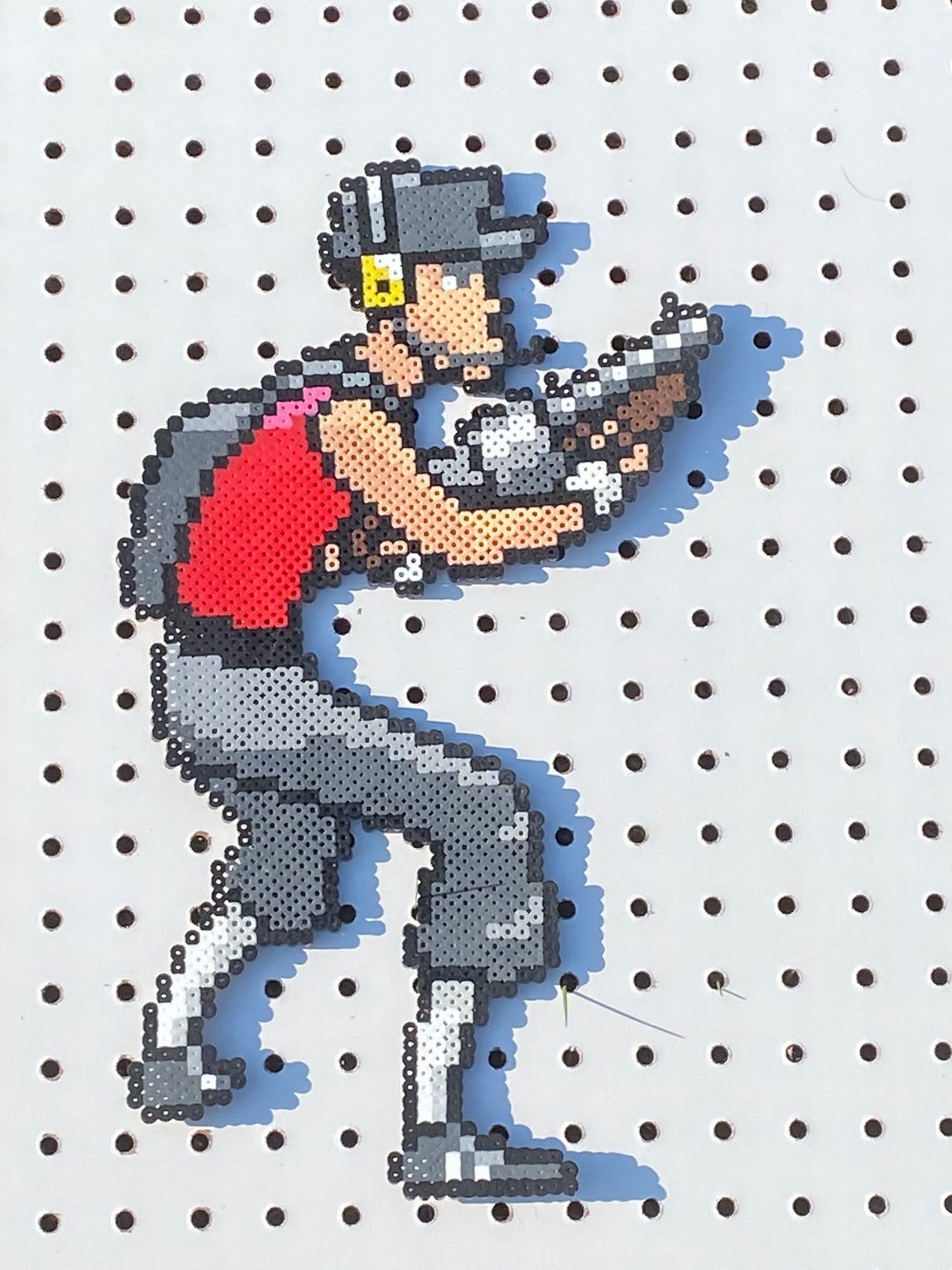 Scout and Soldier Inspired TF2 Perler Bead Sprites Wall - Etsy