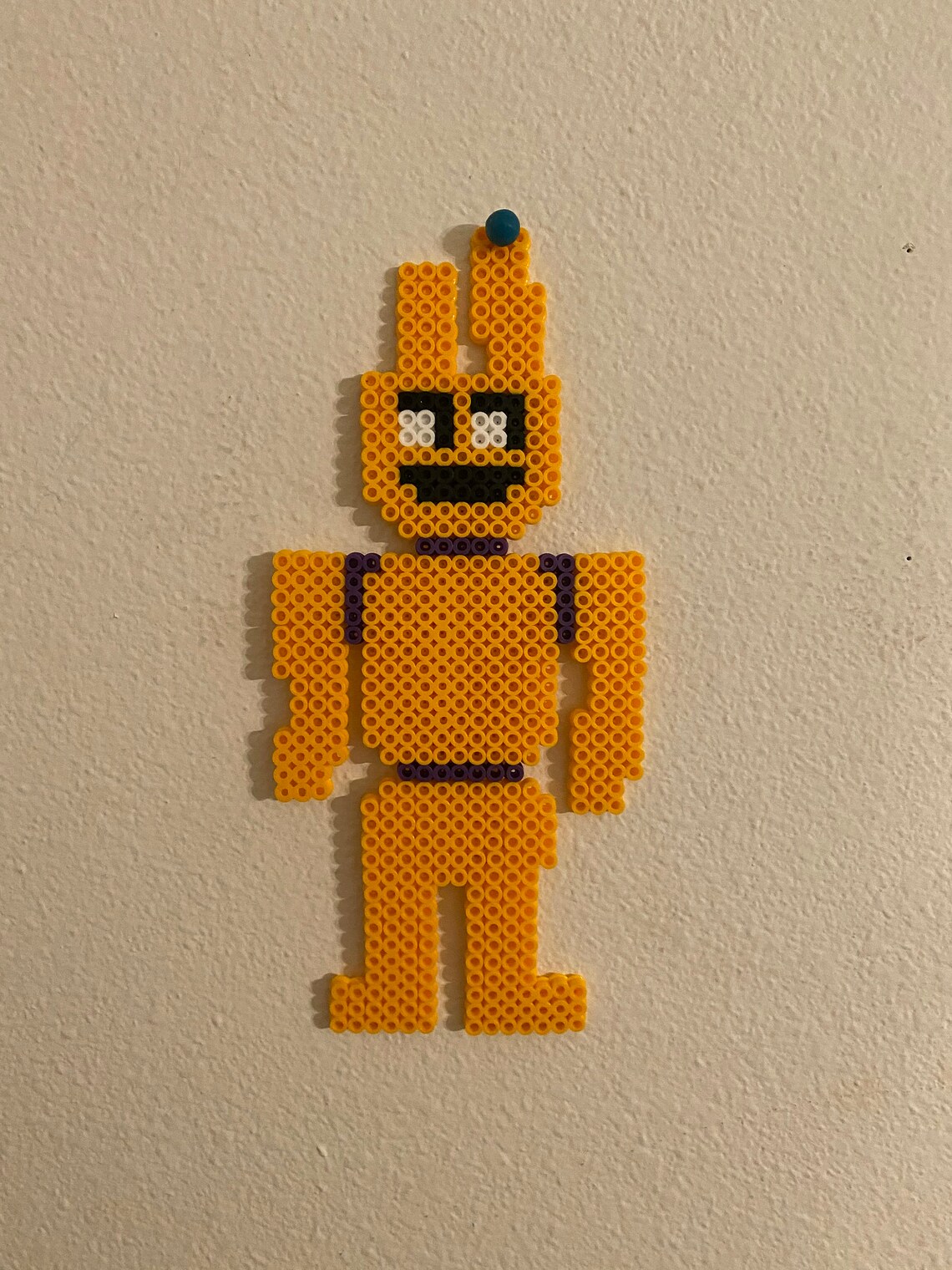 Purple Guy William Afton Inspired Beaded Sprites Perler Wall Etsy