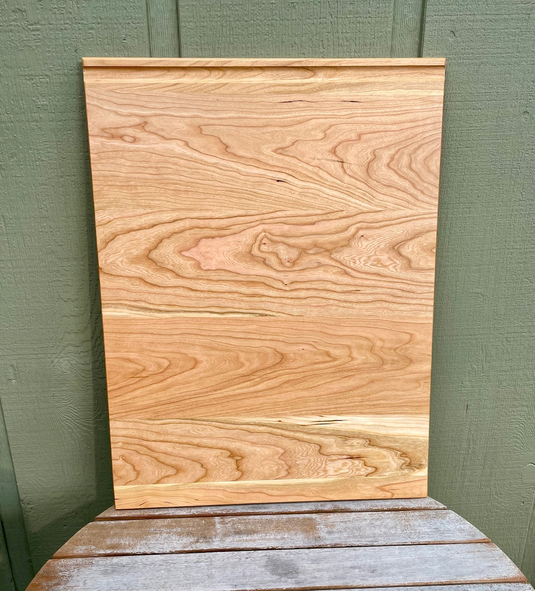 Custom Cabinet Breadboard - Solid Wood - Kitchen Cutting Board - Pull ...