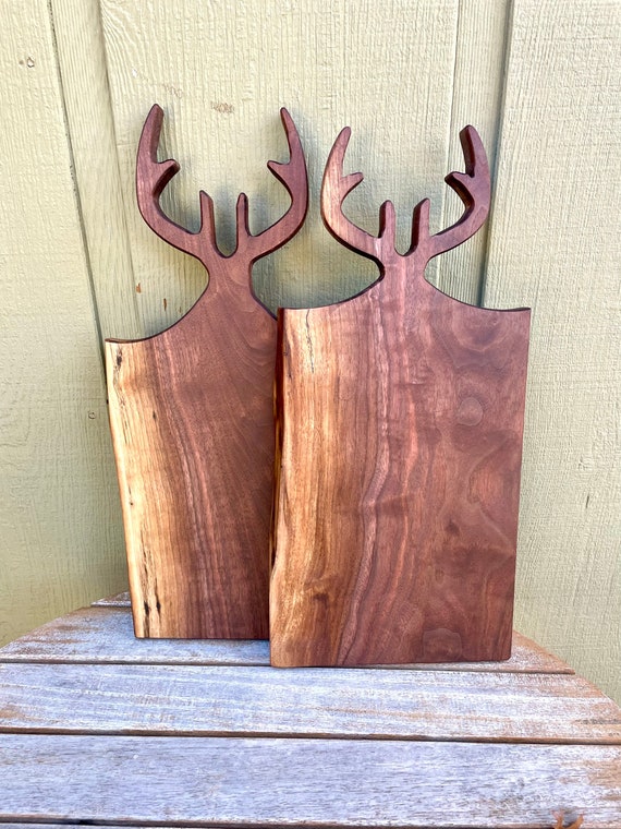 The buck Board Serving Tray Charcuterie Board Hunting | Etsy